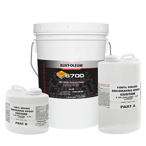 6700 100% Solids Decorative Epoxy